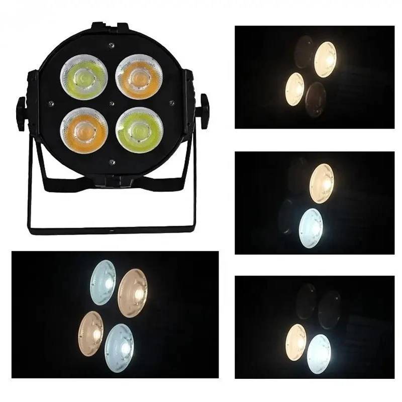 ไฟพาร์ Par COB 1 LED*200w,4*50W [กดตัวเลือก] แสงวอร์มล้วน ,แสงขาว&วอร์ม ...