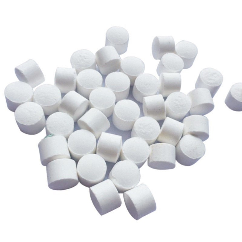 "Chock-Clean-Clear" CLo2 คลอรีนไดออกไซด์แบบก้อน ขนาด 1กรัม บรรจุขวดละ ...