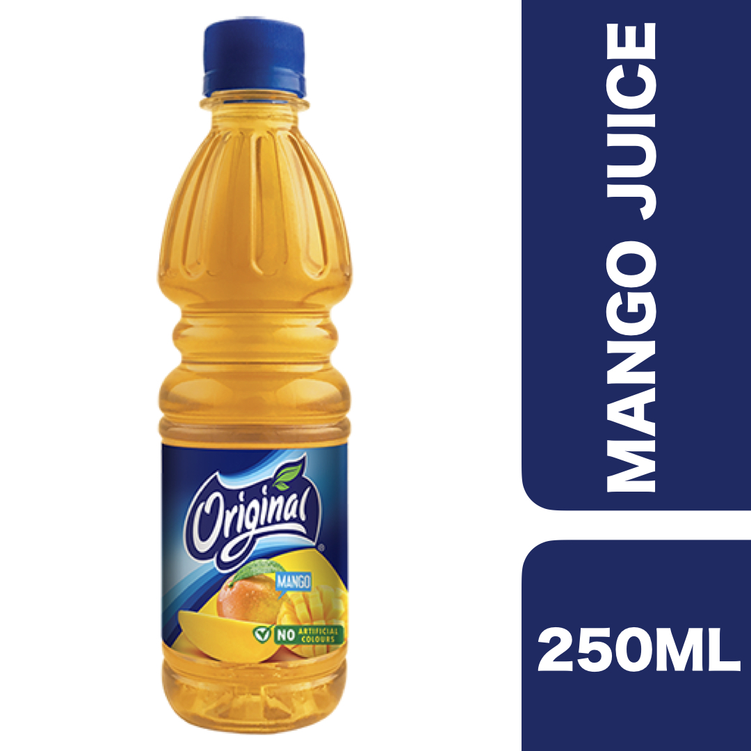 Original Mango Juice Plastic Bottle 250ml ++ ออริจินอล น้ำมะม่วงขวด 250 ...