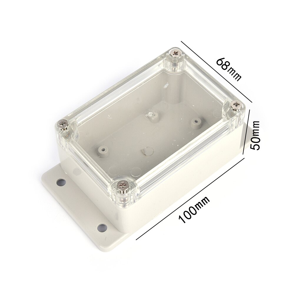 1pcs Small Electronics Enclosure Clear Plastic Enclosure Waterproof ...