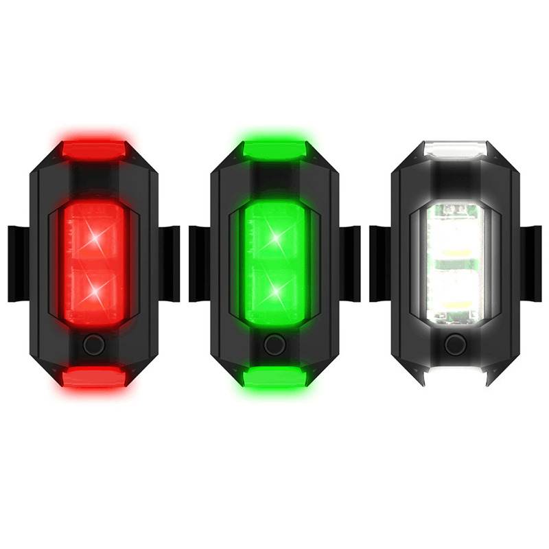 Universal LED Anti-collision Warning Light Mini Signal Light with ...