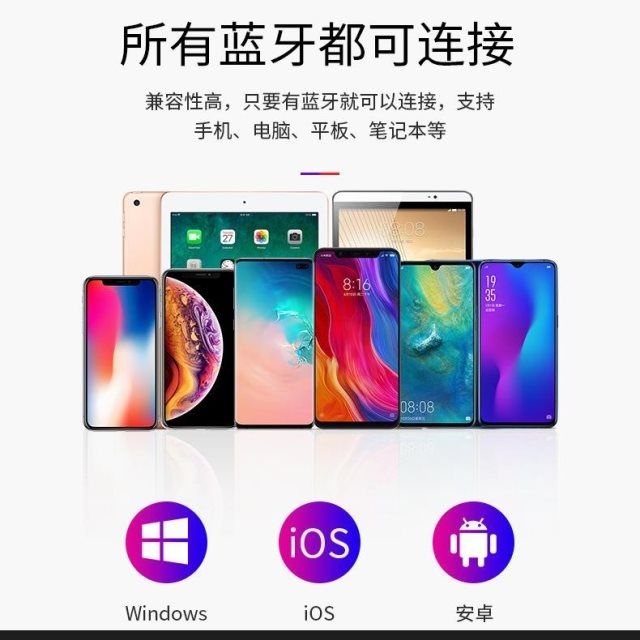 TWS Digital Display Bluetooth Headset Binaural Noise-Canceling Wireless ...