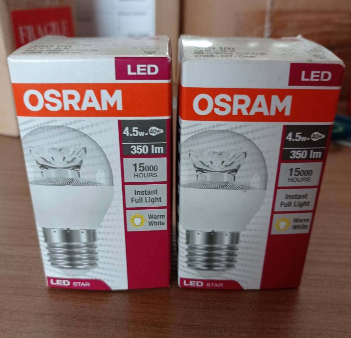 หลอด ออสแรม LED Star P40 4.5W แสงวอร์ม E27 - ARTLUX - ThaiPick