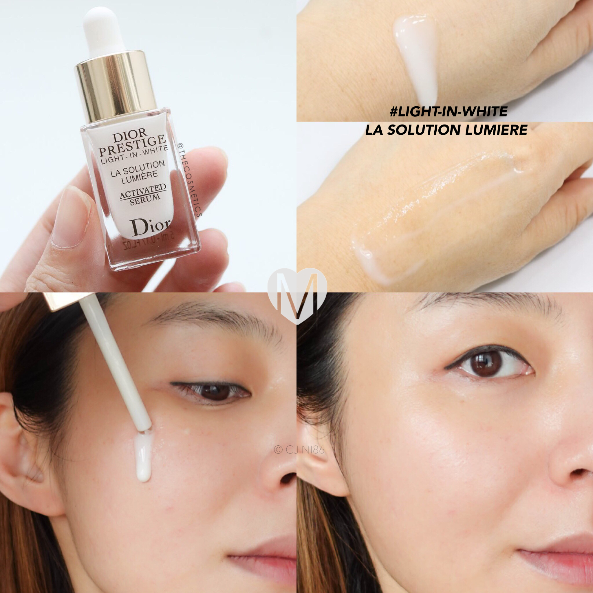 Dior Prestige Light-In-White La Solution Lumiere Activated Serum 5ml ...