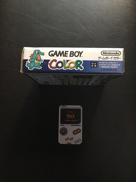 NINTENDO GAMEBOY COLOR BOX /GOLD POKEMON LIMITED EDITION - Retro Game ...