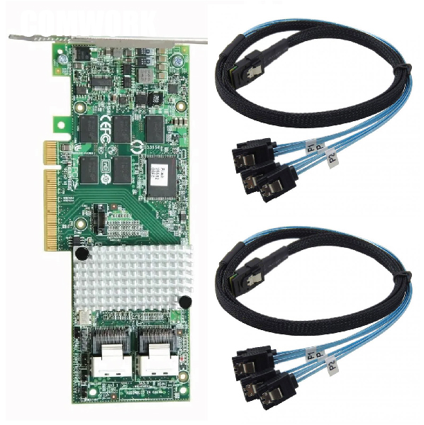 การ์ด RAID LSI MegaRAID 9261-8i FUJITSU D2616 SATA SAS CONTROLLER 6G ...