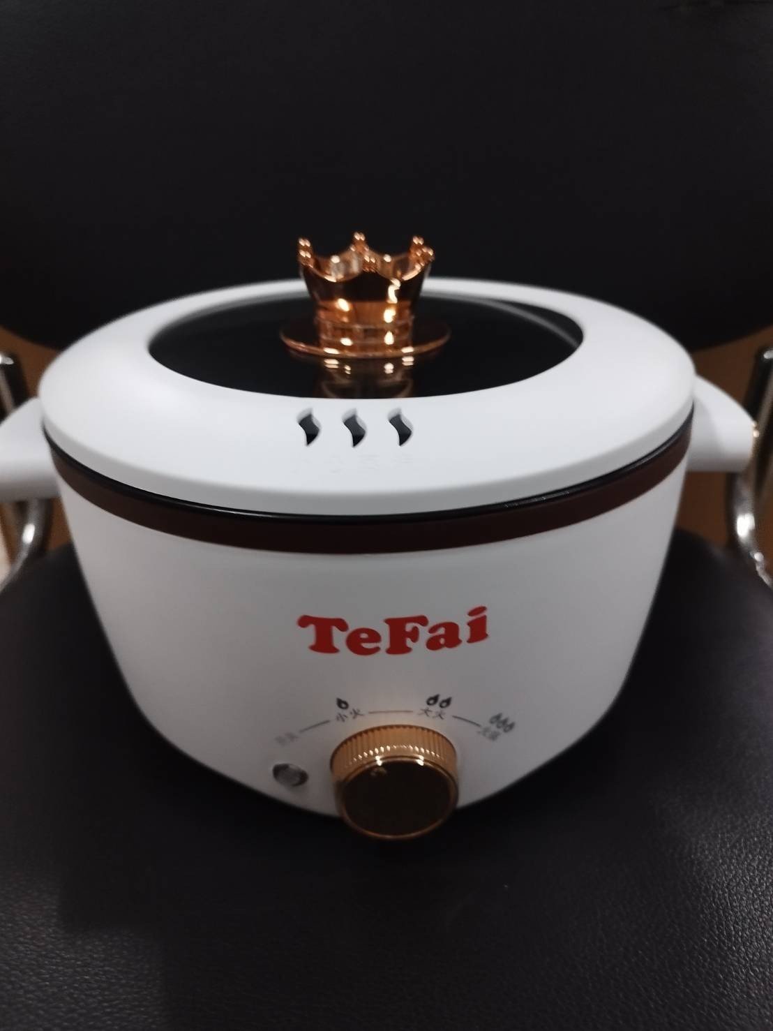 TEFAI T23 หม้อสุกกี้ หม้อไฟฟ้า หม้อชาบู หม้อขนาด22ซม. หม้อ+ฝา หม้อต้ม หม้อนึ่ง หม้อผัด กระทะ ...