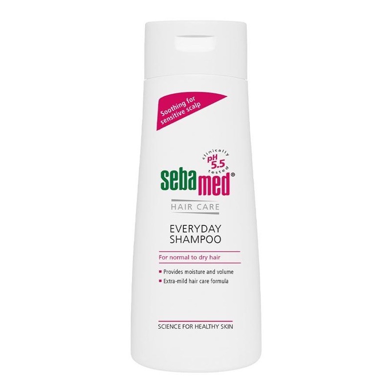 SEBAMED EVERYDAY SHAMPOO pH 5.5 (200ML) แชมพูสระผม สำหรับผมธรรมดาถึงผม ...