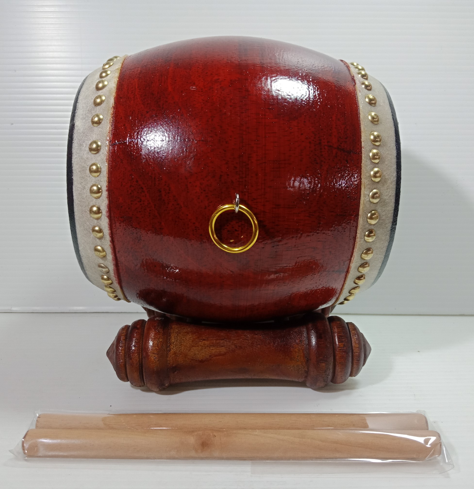 กลองตุ๊ก 5 นิ้ว พร้อมฐานตั้ง ไม้ตี - APtrade - ThaiPick