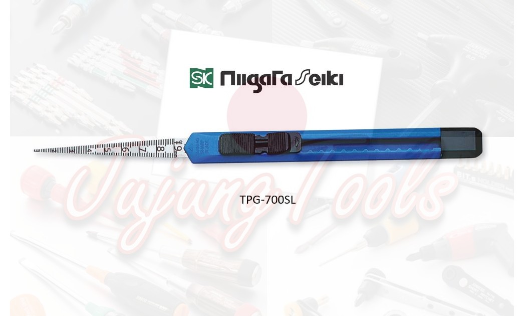 Niigata seiki SK Japan No.TPG-700SL เตเปอร์เกจ พับเก็บได้ ญี่ปุ่น Taper ...