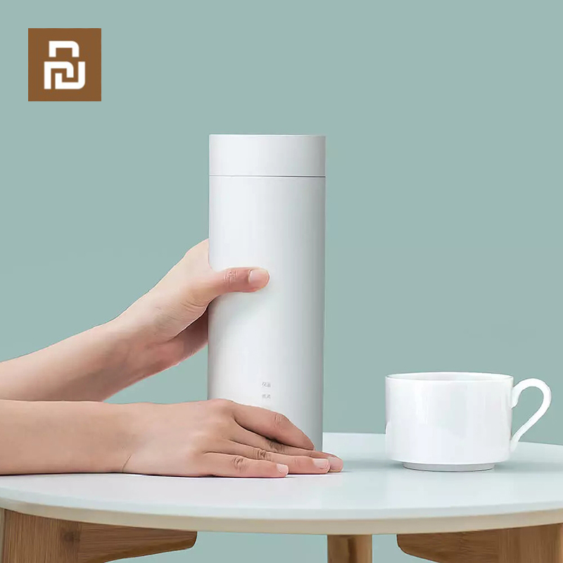 [Xiaomi You Pin] กระติกน้ำร้อนไฟฟ้า กระติกน้ำร้อนสแตนเลส ขนาดเล็ก พกพา ...