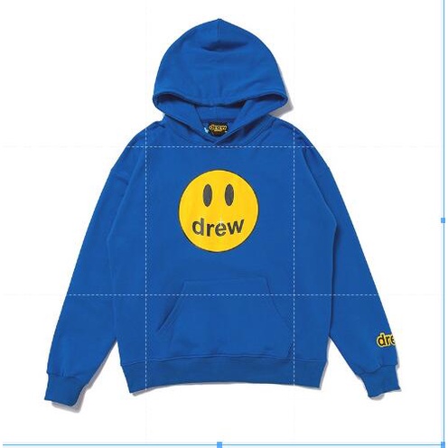 Ready Stock Drew house Justin Bieber drew smiley long sleeve hooded ...