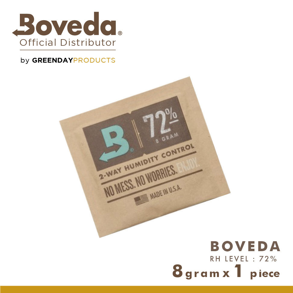 Boveda 2 way Humidity control ( RH: 72%) 8grams x 1piece (Made in USA ...