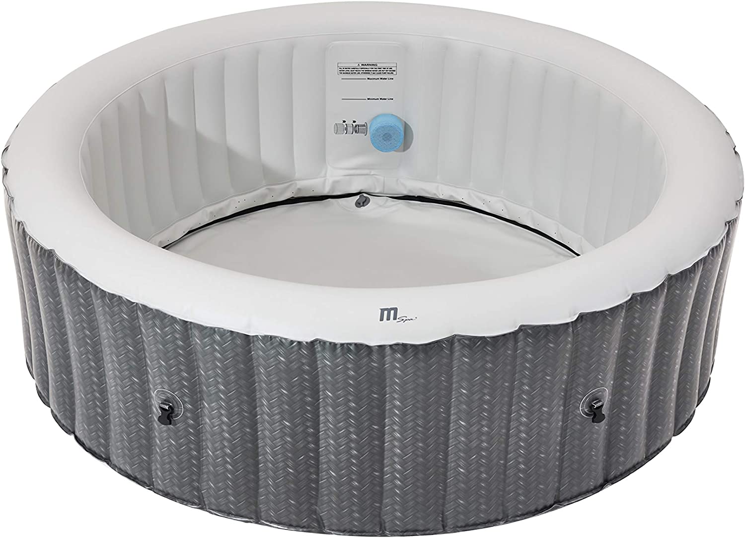 MSPA OTTOMAN Inflatable Outdoor Spa Hot Tub Jacuzzi 6 Person C-OM062 ...