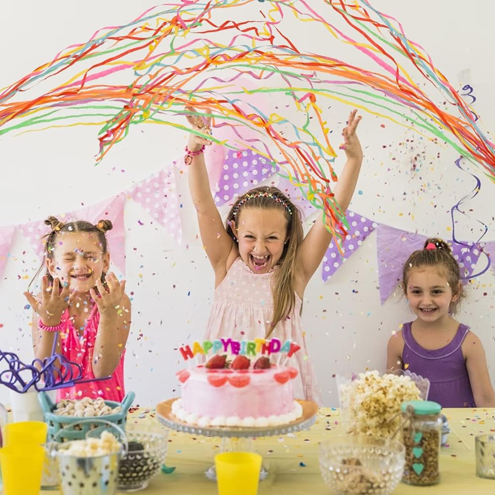 พลุกระดาษ แบบโยน ลูกบอลพลุกระดาษ เปเปอร์ชู๊ต Colorful Paper Throw ...