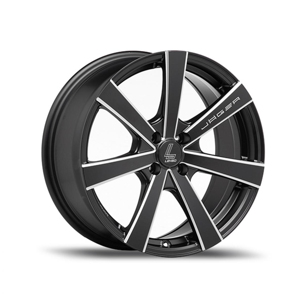 LENSO ล้อแม็กซ์ 17" 4 รู Jager ขอบ 17x7.5 PCD 4x100 ออฟ 38 สี MKWA เลน ...