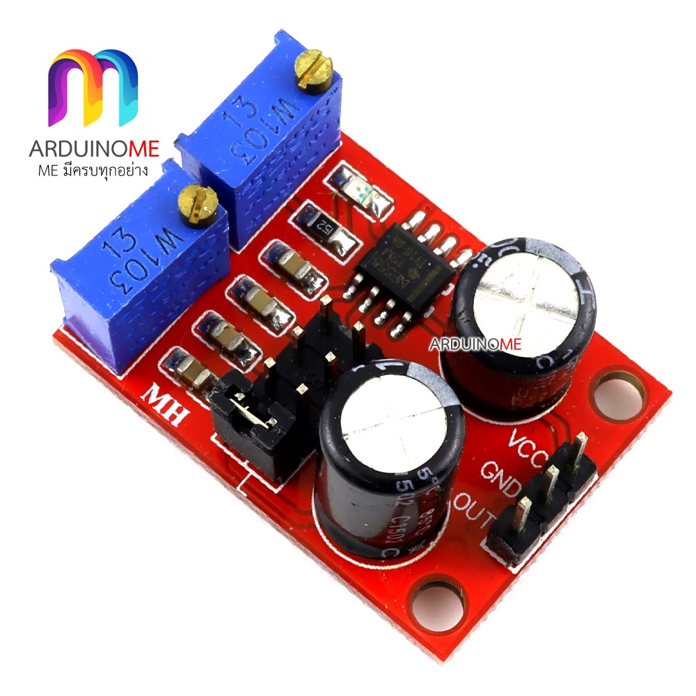 NE555 Pulse Frequency Duty Cycle Adjustable Module Square Wave Signal ...