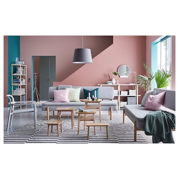 YPPERLIG อิปเปอร์ลิก โคมไฟตั้งโต๊ะ Table lamp LED, เทาอ่อน - ME STYLE ...