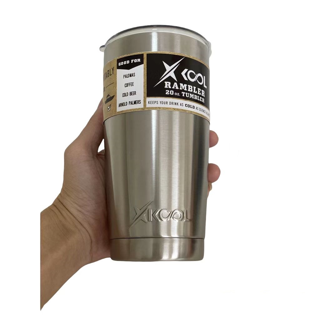ด่วน จัดโปร8.8???? Xkoolแก้วขนาด 20Oz สีพื้นเก็บอุณหภูมิความเย็น,ร้อน เนื้อแก้วเป็นสแตนเลส 304 ...