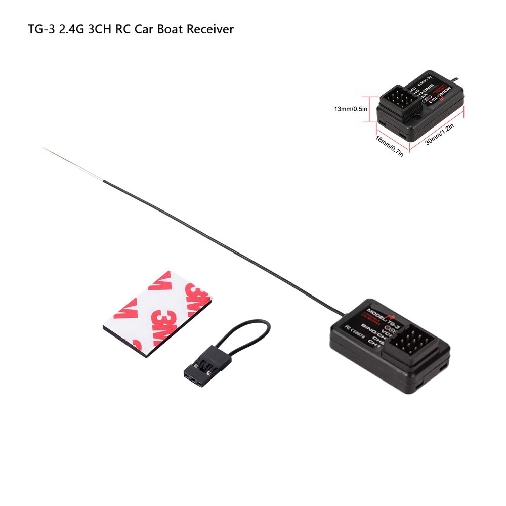 รีโมทบังคับวิทยุ GOOLRC TG3 2.4GHZ 3CH ของแท้ สัญญาณไกล มี รีซีฟ รีโมท ...