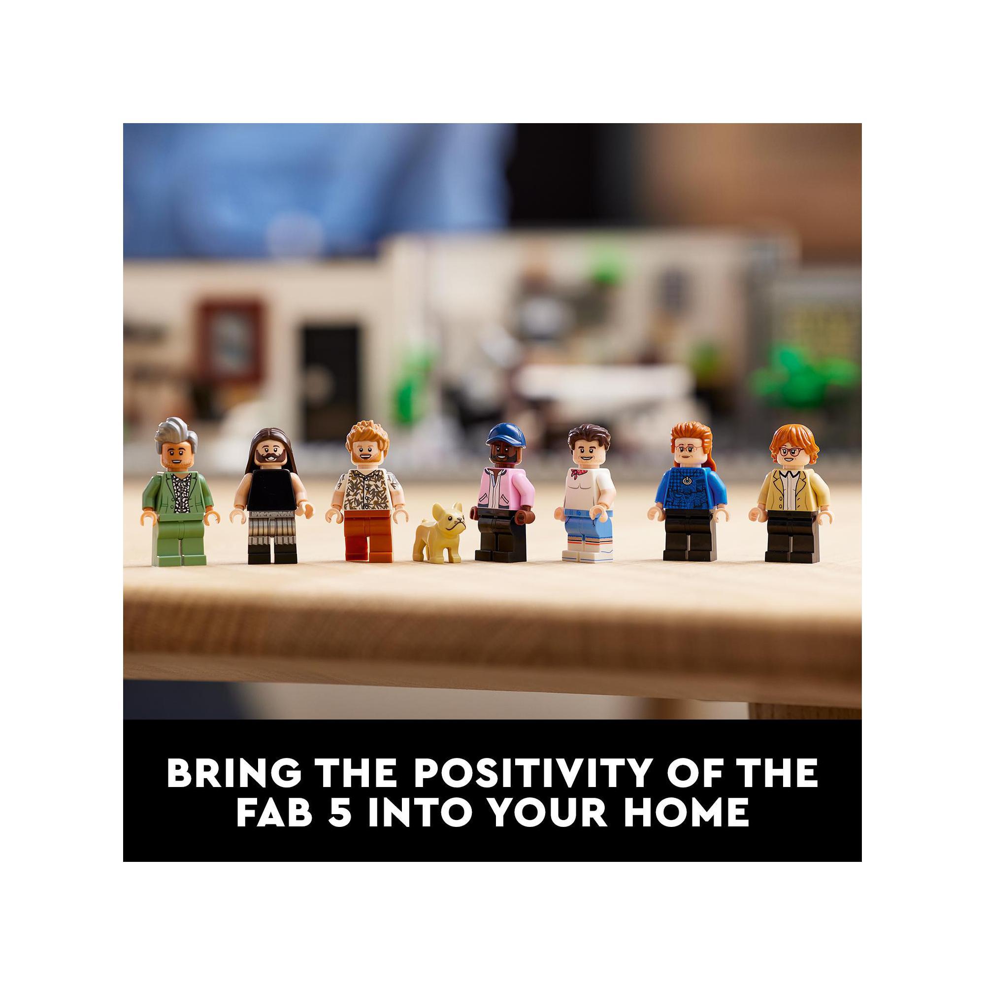 LEGO® Queer Eye – The Fab 5 Loft 10291 Building Kit (974 Pieces) - LEGO ...