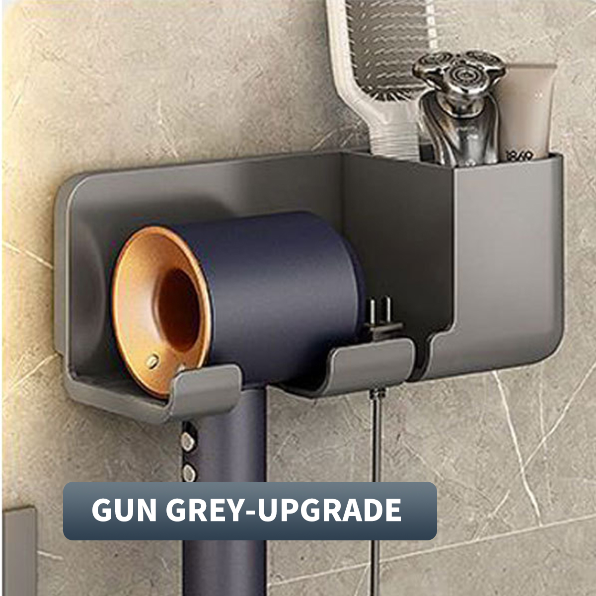 Lasvea ที่วางไดร์เป่าผม Dyson Hair Dryer Holder เหมาะสำหรับ Supersonic ...