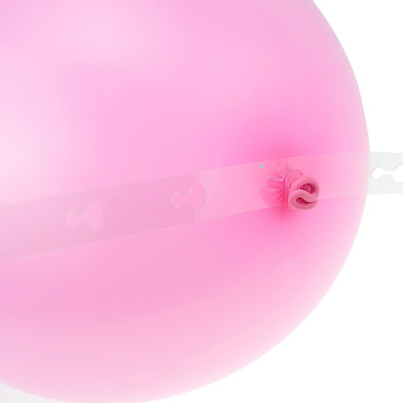 1pc 5m Balloon Chain Tape Clear One/Two Holes Arch Connect Strip Party ...