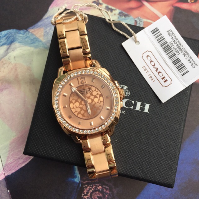 นาฬิกาสำหรับผู้หญิง Coach รุ่น 14501701 ( 34 mm ) สินค้าพร้อมจัดส่ง ของ ...