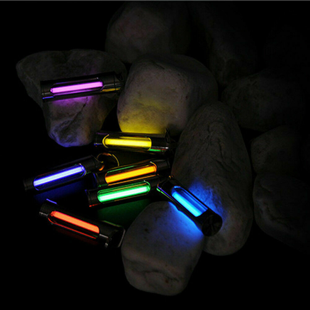 DIY Small Tritium Gas Glow Tube Self Luminous Emergency Lights Lamp ...