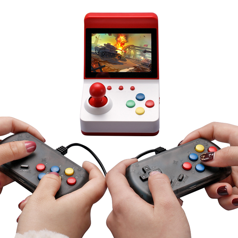 Cross-boundary Exclusive A6 Retro Mini FC Game Arcade Red and White ...