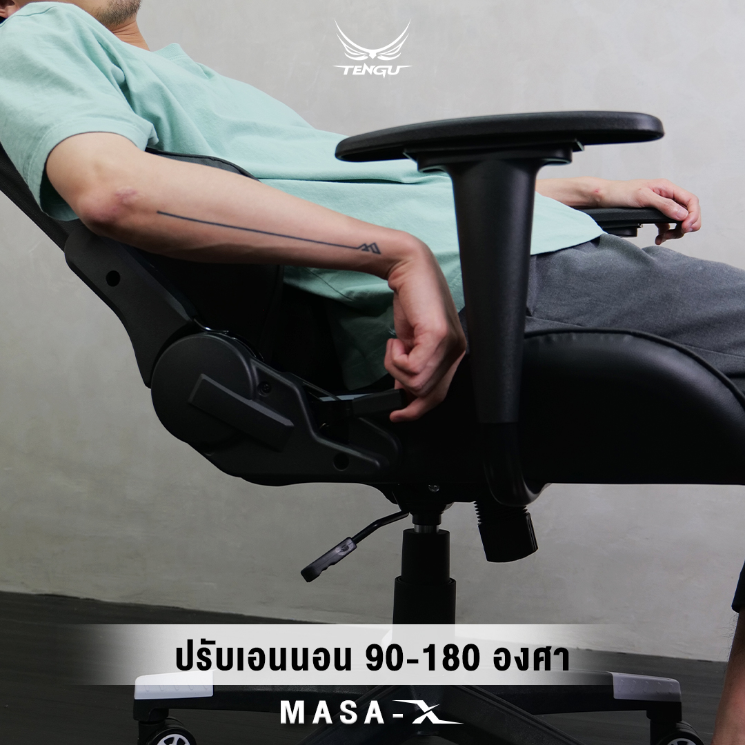 Masa-X Gaming Chairby Tengu gaming gears แบรนด์เทนงุ เก้าอี้เกมมิ่งที่ ...