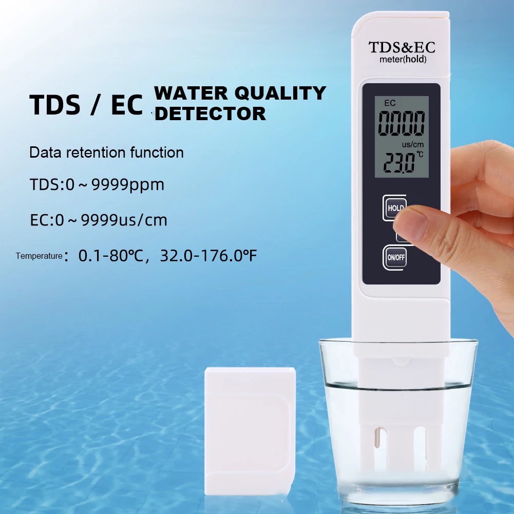 [ส่งฟรี] ปากกาวัดค่าน้ำ ปากกาวัดค่าปุ๋ย TDS/EC เครื่องวัด TDS-EC - LEAFPY GROW (ลีฟปี้ โกรว ...