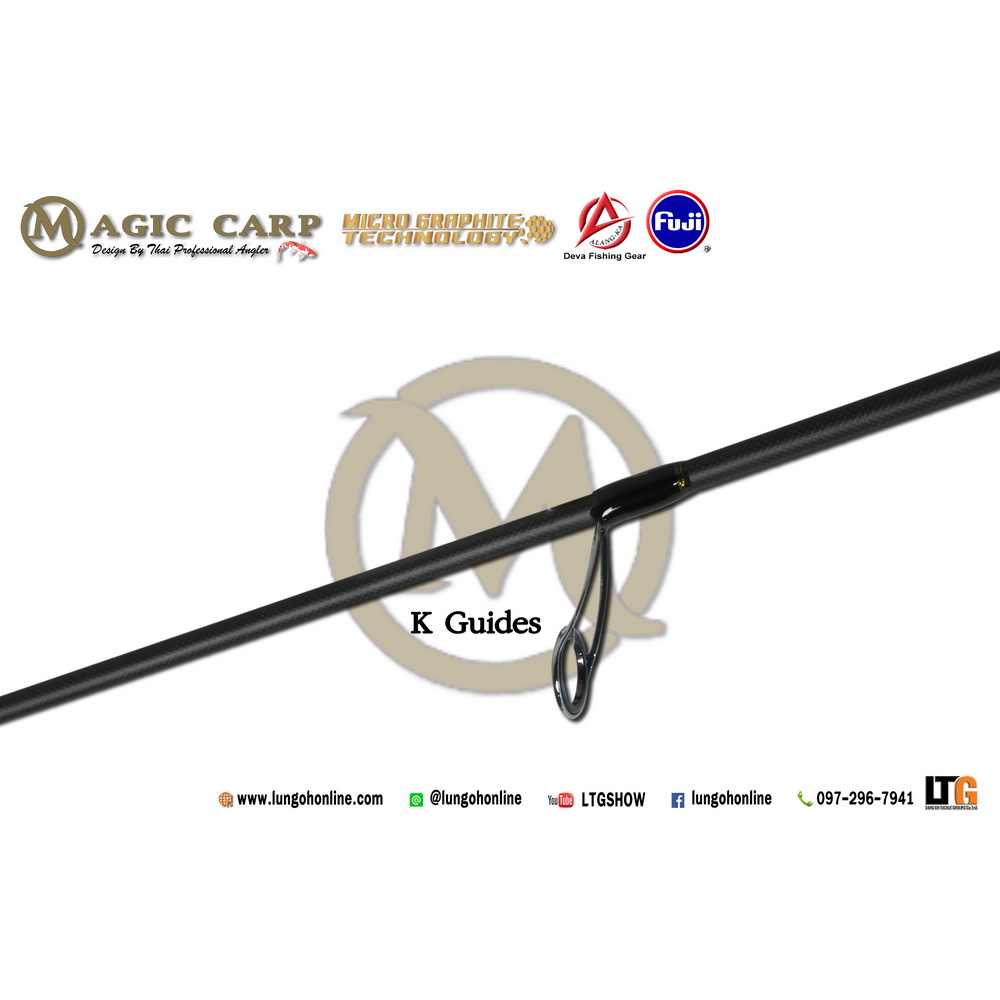 คันเบ็ดตกปลา คัน Alang-ka Magic Carp SPIN 2ท่อน - lungohonline fishing ...