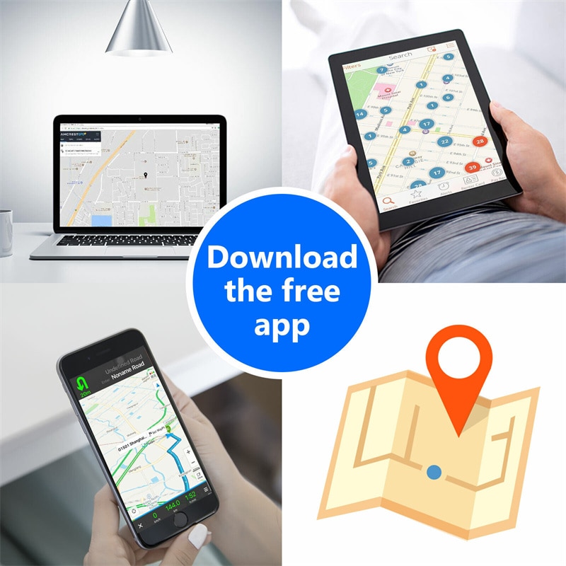 GF21 GF22 GPS Real Time Car Tracker Voice Control Anti-Lost Device Locator Anti-lost Device ...