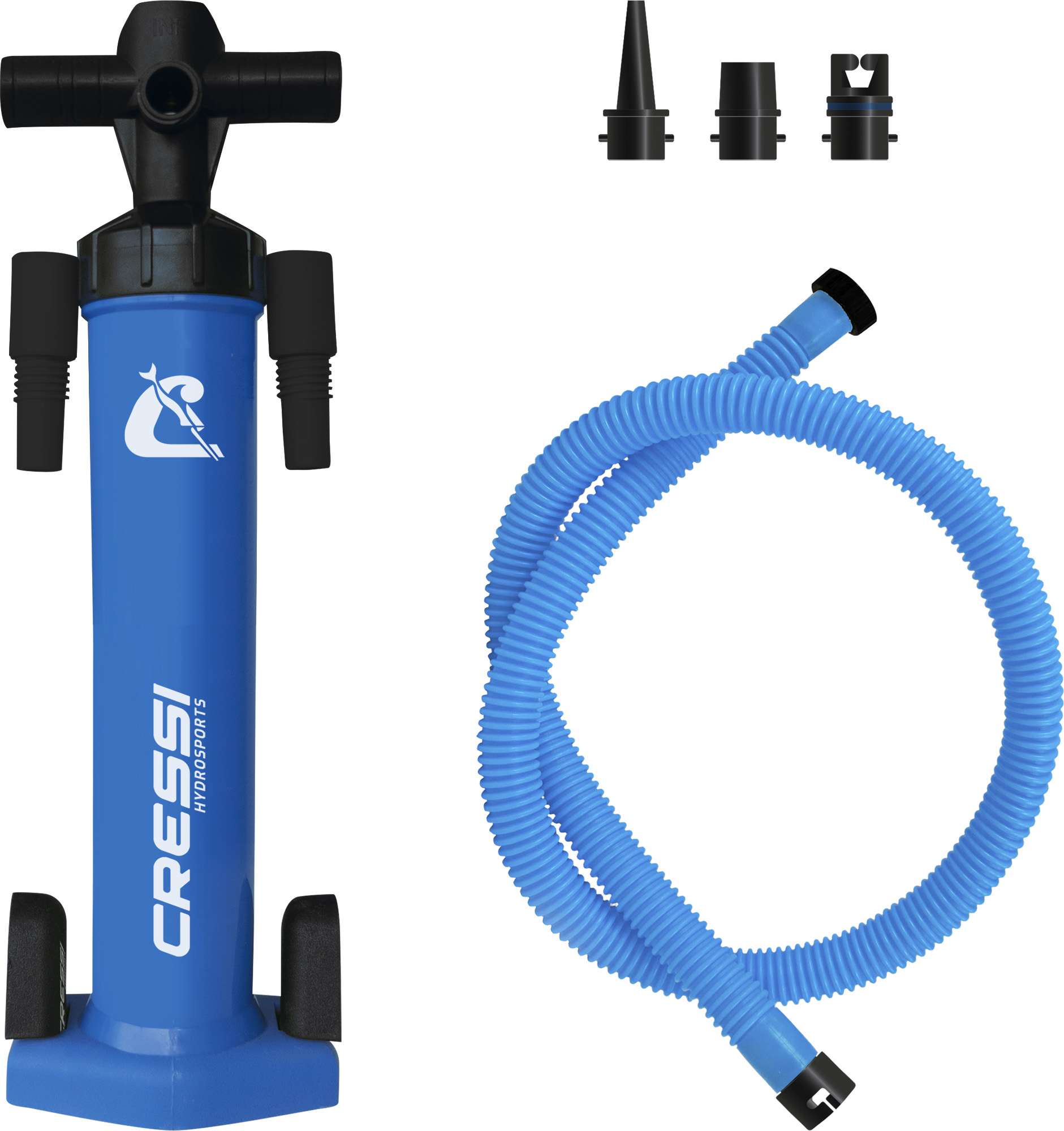 CRESSI FEATHER HIGH PRESSURE INFLATION HAND PUMP BLACK 1100 CC ปั๊มลม ...