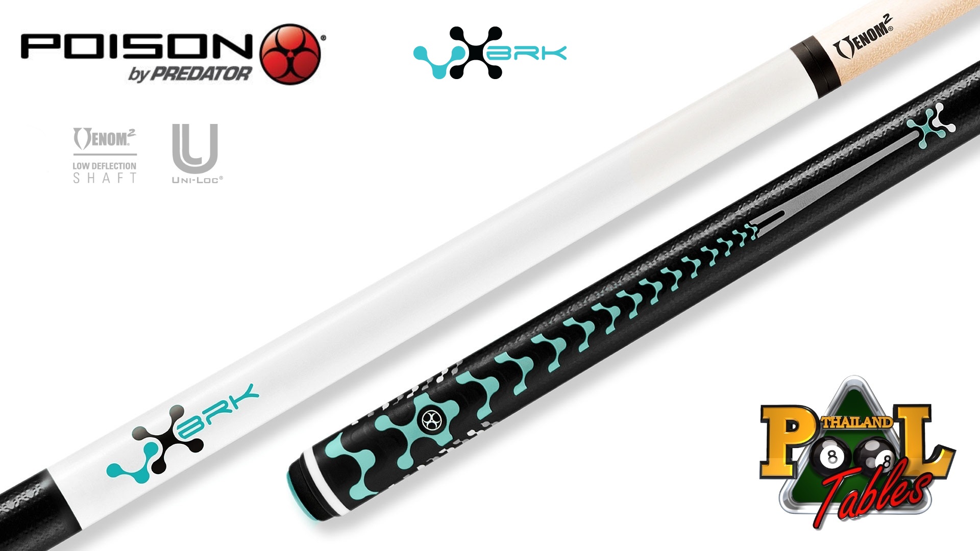 ไม้คิวพูล บิลเลียดสำหรับแทงเปิดเกม Poison Break Cue - VX5 BRK | Lazada ...