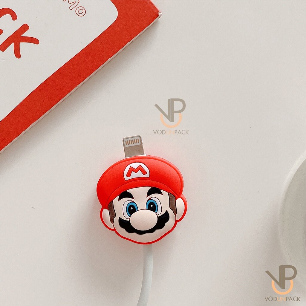 Cable Bite ตัวเกาะสายชาร์จ Nintendo Switch สายชาร์จมือถือ ลายน่ารักๆ - VODUNPACK - ThaiPick