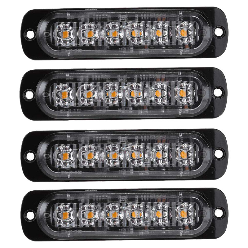 Led Side Marker Lights Amber Recovery Car 12V 24V LED Lighting Bar ...