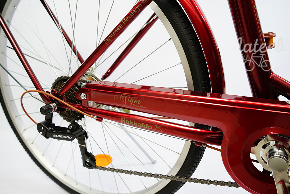 จักรยานแม่บ้านมีเกียร์ Tiger HOKKAIDO 7S - NATEEB BIKE - ThaiPick