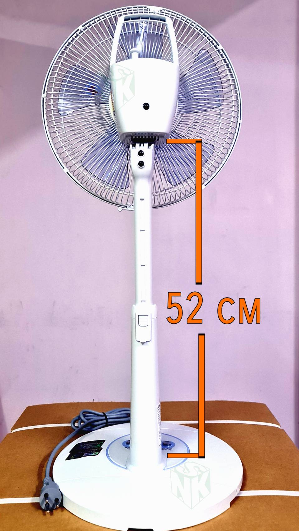 พัดลมปรับระดับ MITSUBISHI รุ่น R12A-HRB พัดลม12นิ้ว สีดำ มาพร้อมรีโมท ...