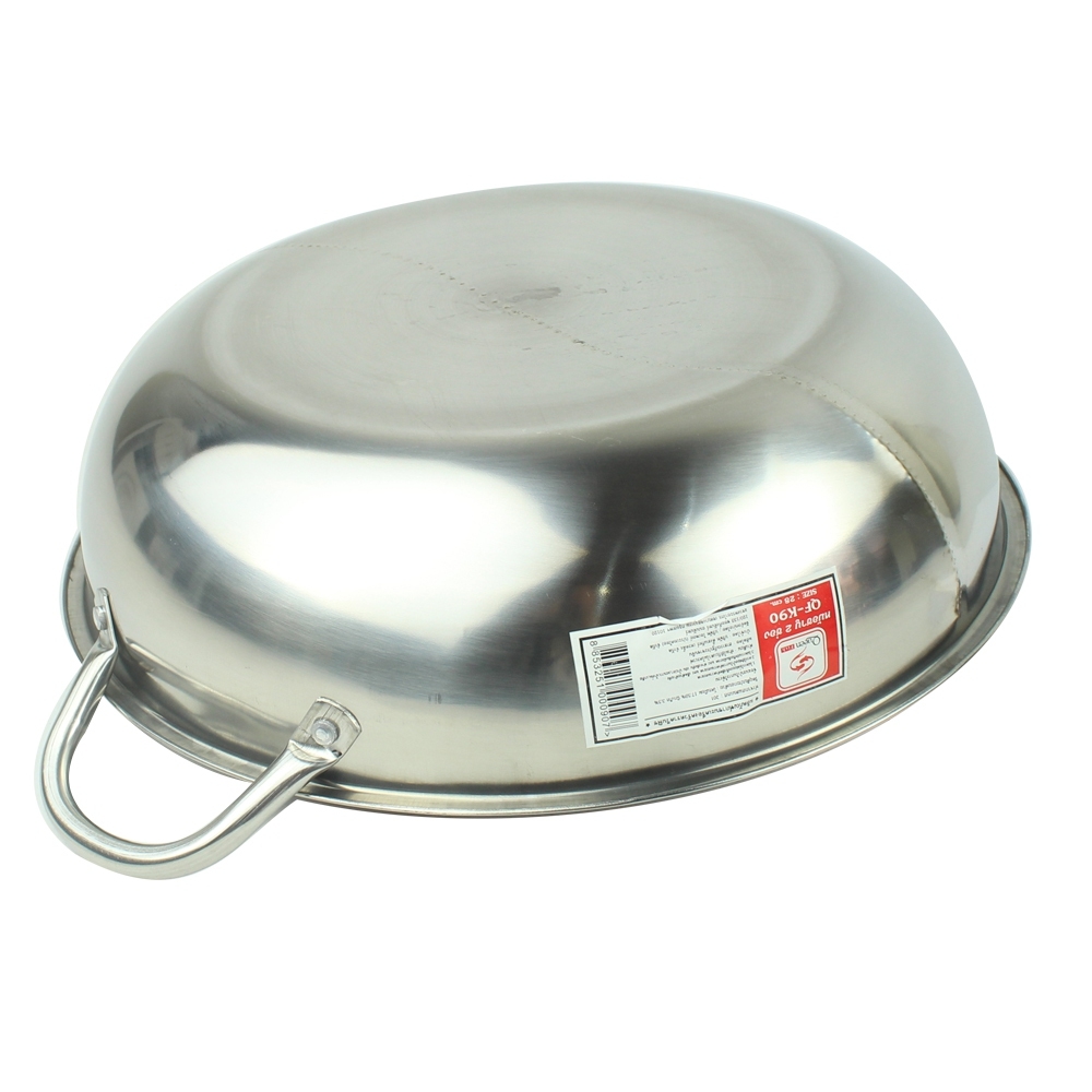 Telecorsa หม้อสุกกี้ หม้อชาบู 2 ช่อง ขนาด 28ซม. รุ่น Hot-pot-2-Boiling-pot-stainless-steel-05h ...