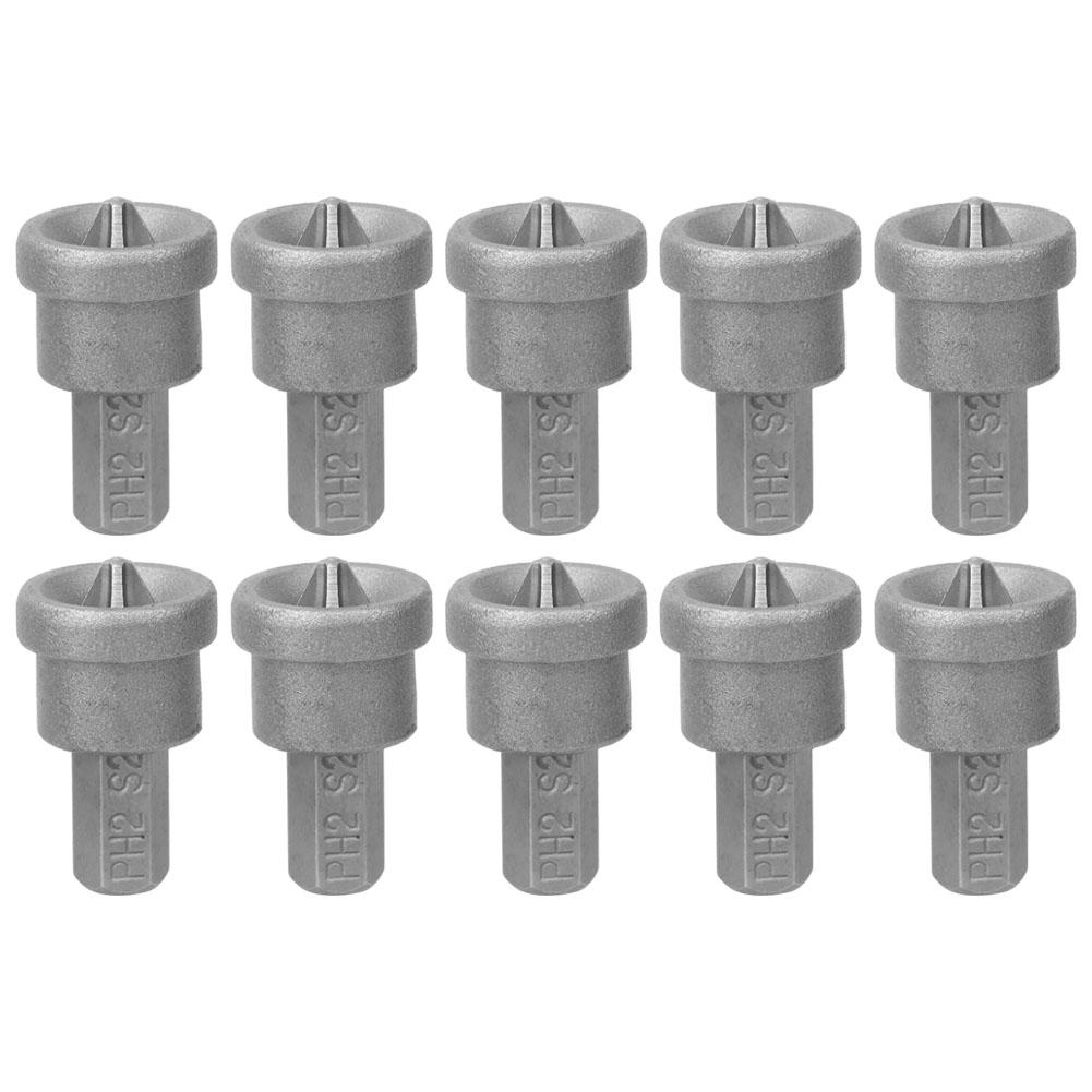 10 ชิ้น drywall dimpler แม่เหล็ก PH2 Drywall Dimpler Bit PH2 บิตสำหรับ ...
