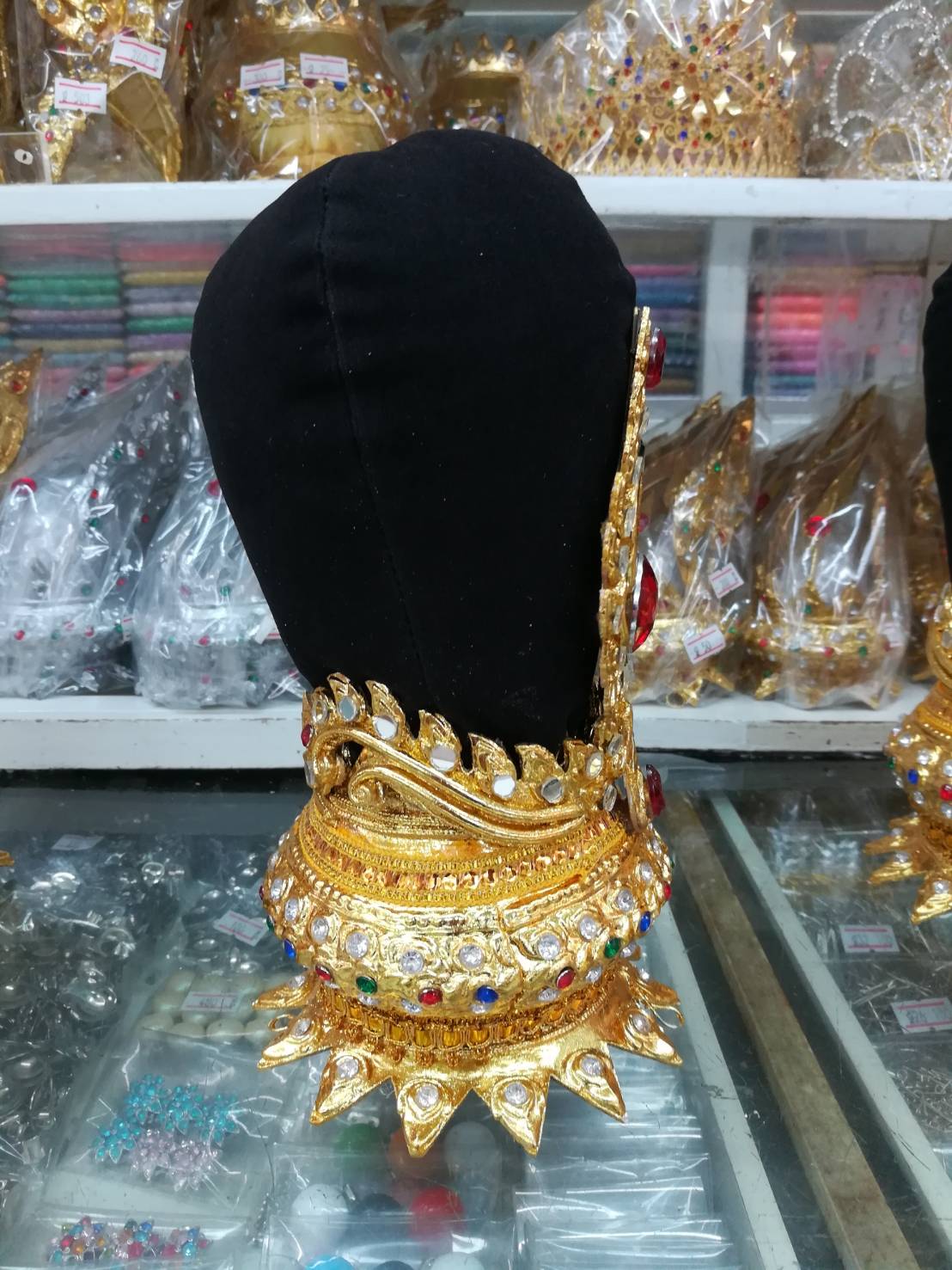 PINเกี้ยวพร้อมโก๊ะผมมีทั้งเด็กและผู้ใหญ่ เครื่องประดับชุดไทย - pinmanee ...