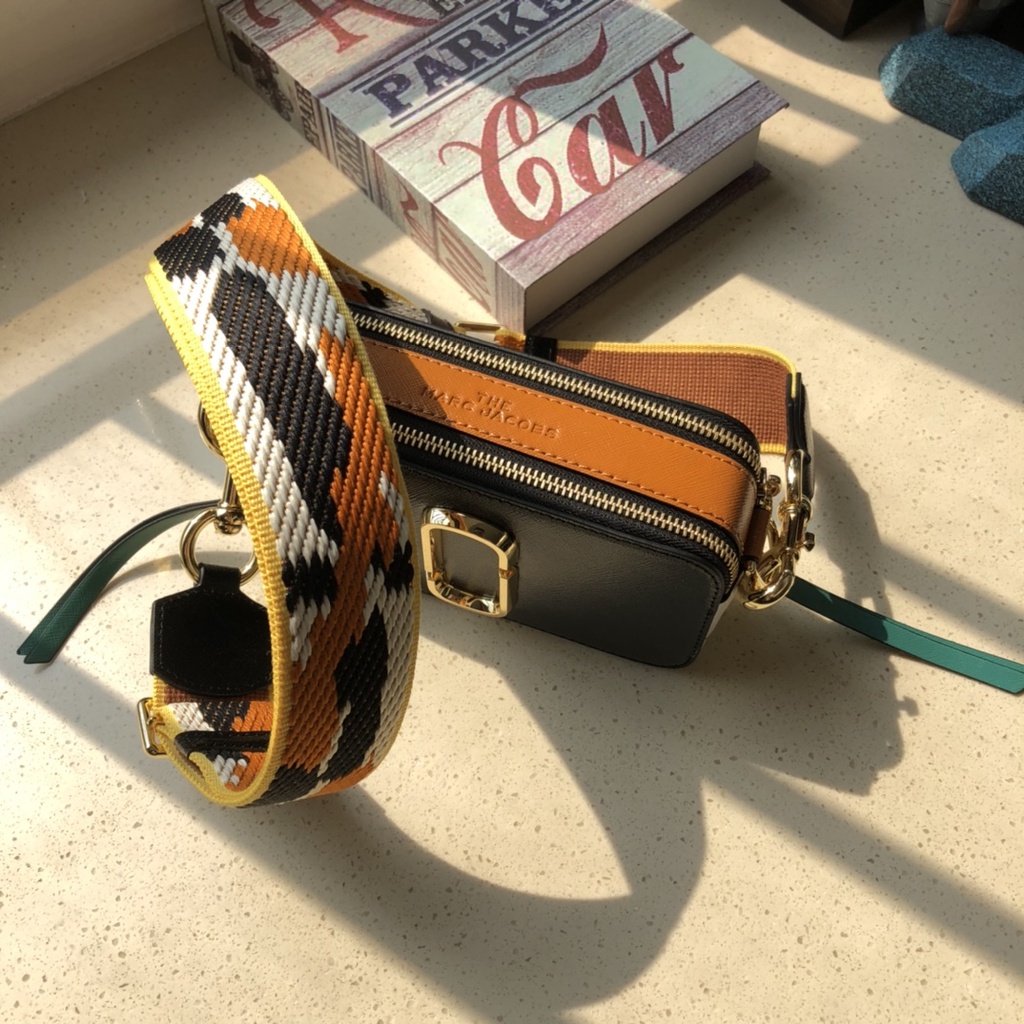 Marc Jacobs M0012007-012 MJ The Snapshot Dual Zippers Camera Bag ...