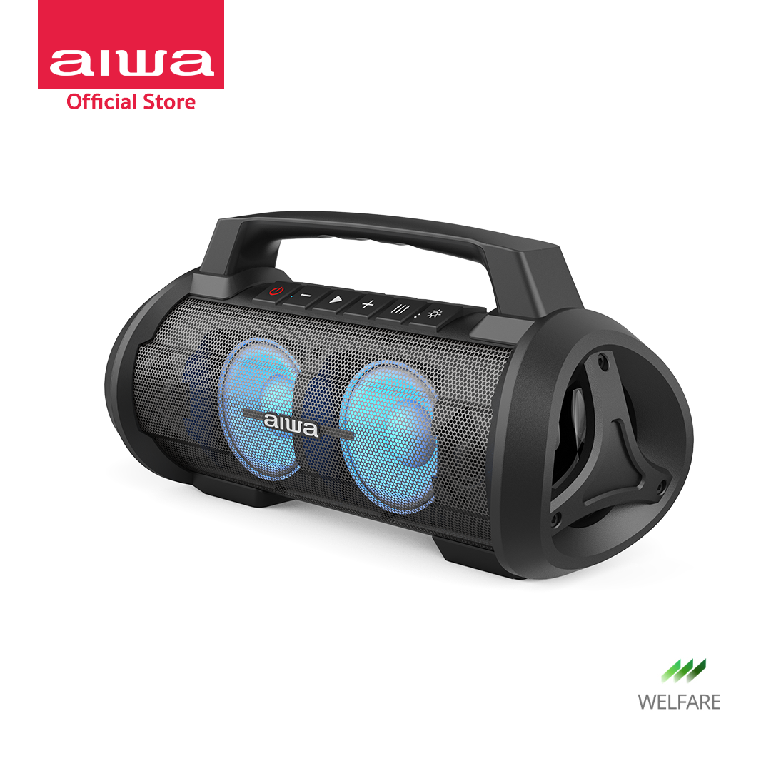 AIWA [PCM] รุ่น MI-X300 Frontier Bluetooth Speaker ลำโพงบลูทูธพกพา กัน ...