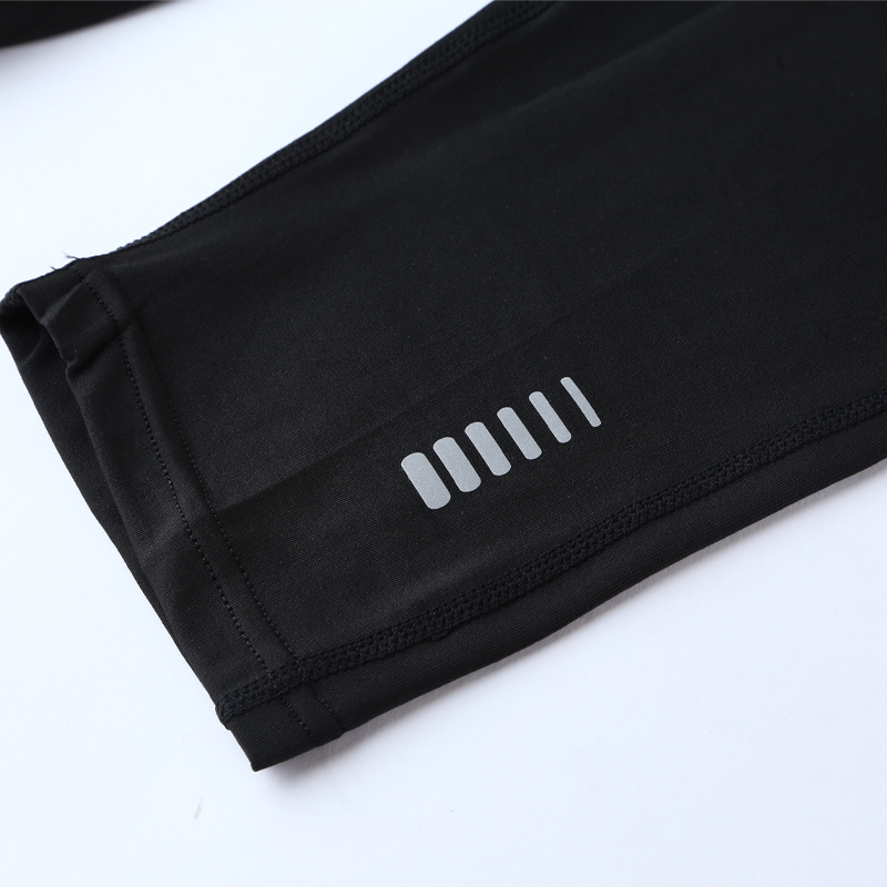 Men Sport 2 In 1 Cropped Pants Compression Running Pants Zipper Pocket ...
