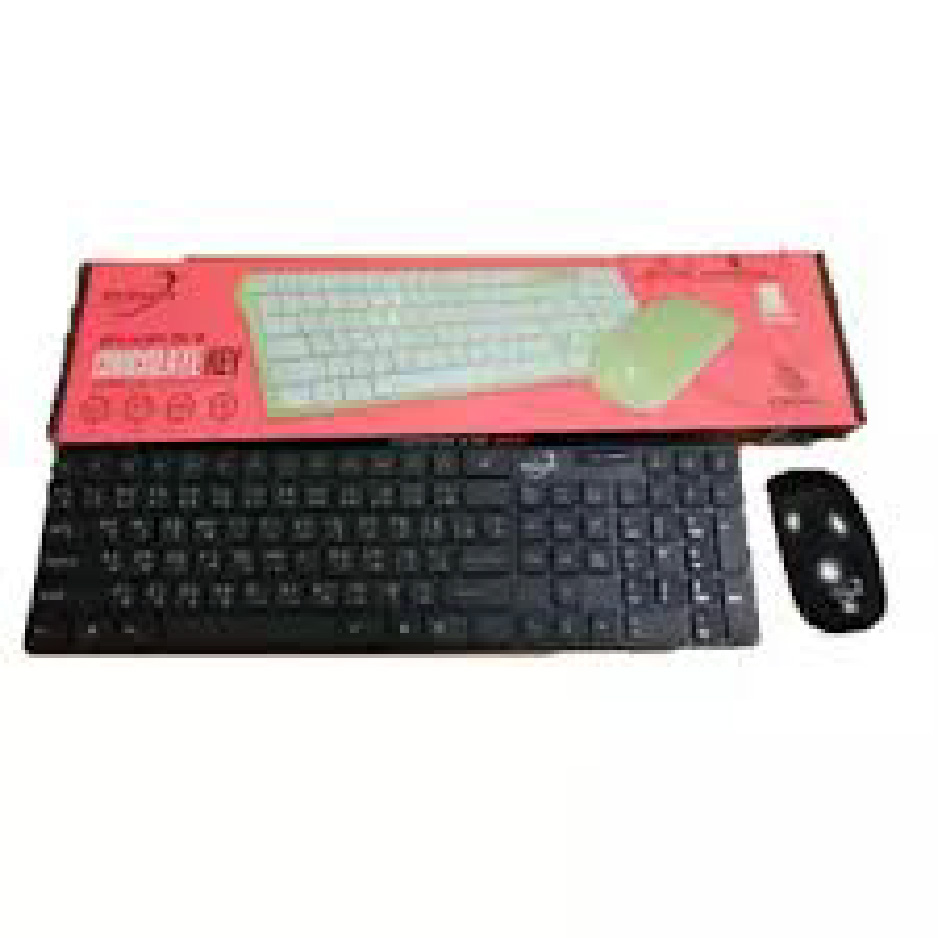Primaxx Wireless Keyboard Mouse Set รุ่น WS-KM-8119 # ชุด คีย์บอร์ด ...