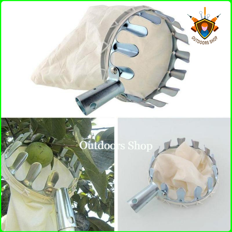 Metal Fruit Picker Orchard Gardening Apple Peach High Tree Picking ...