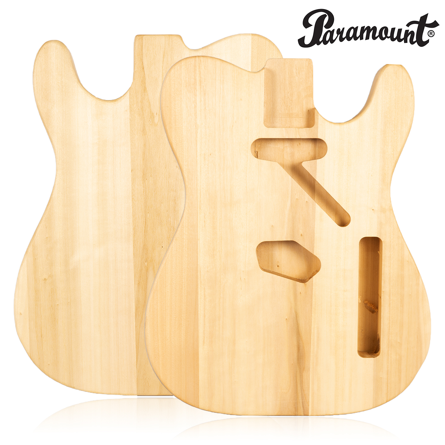 Unfinished DIY Electric Guitar Kit Basswood Body Rosewood Fingerboard ...