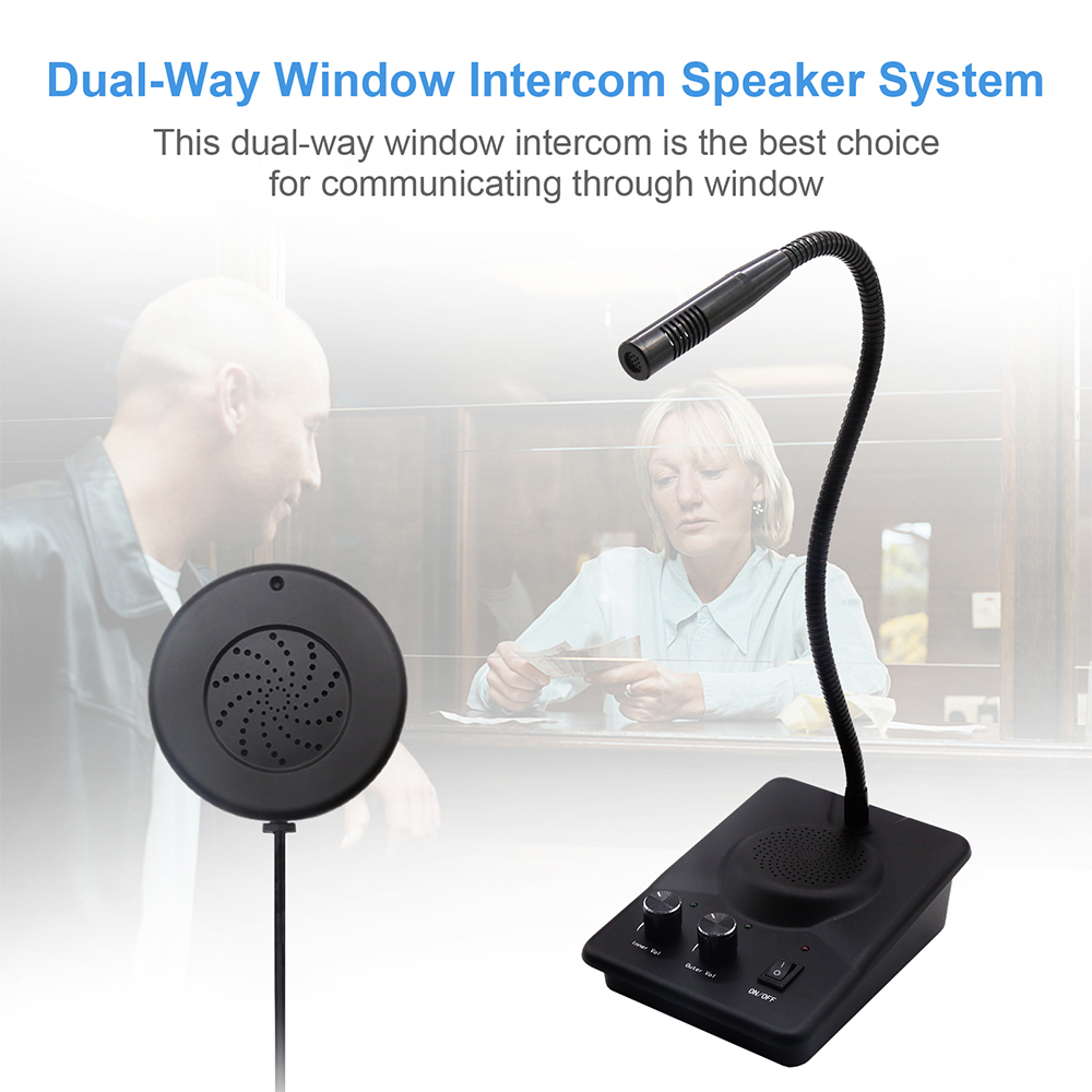 Free Gift????【COD】 ลำโพง intercom ลำโพงหน้าต่าง window intercom WI09 - ไบร์ท มอลล์999 - ThaiPick